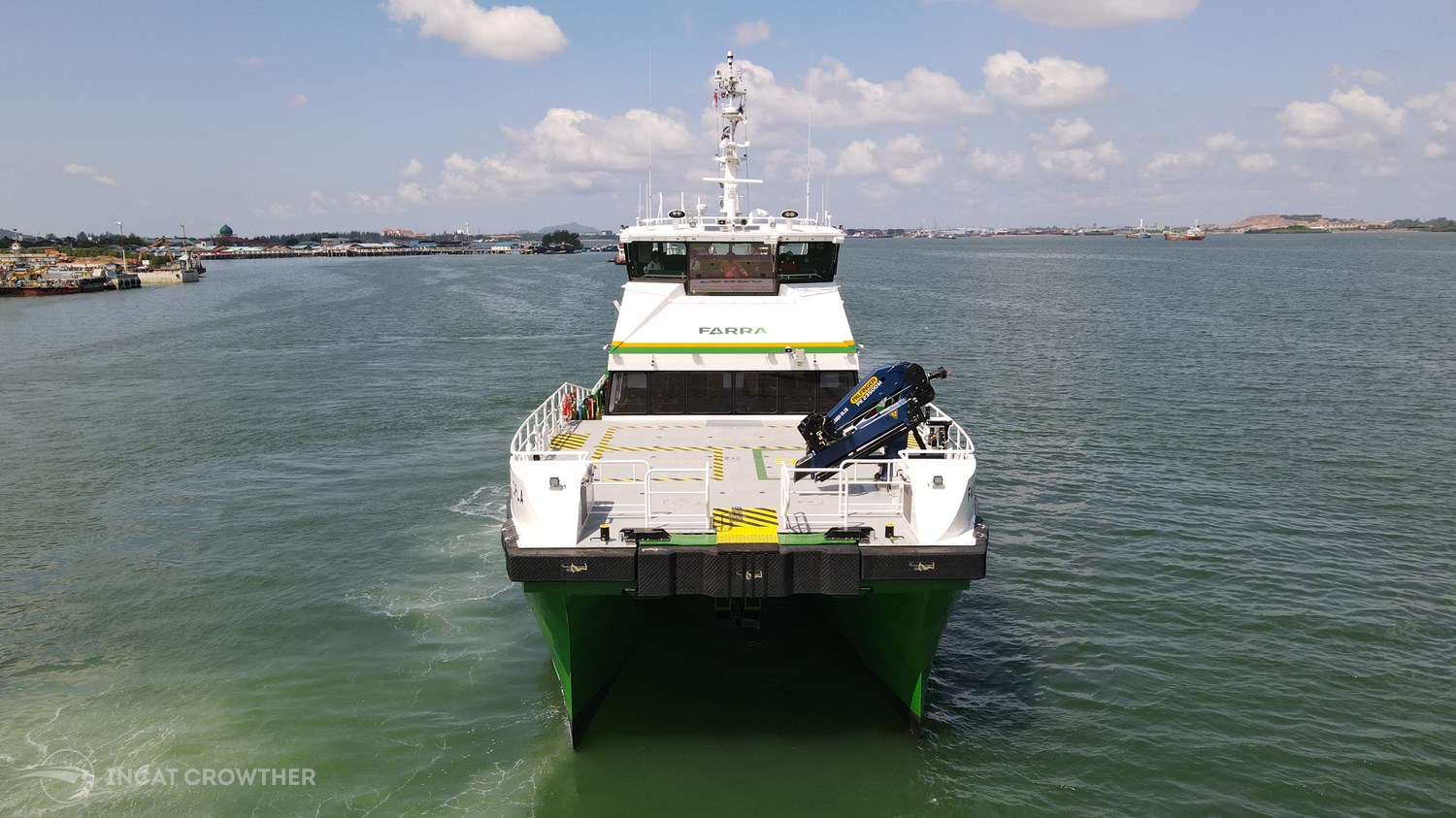 27m Catamaran Wind Farm Service Vessel | Incat Crowther