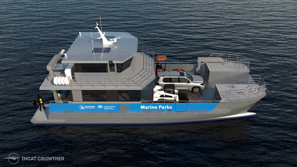 20m Catamaran Landing Craft | Incat Crowther