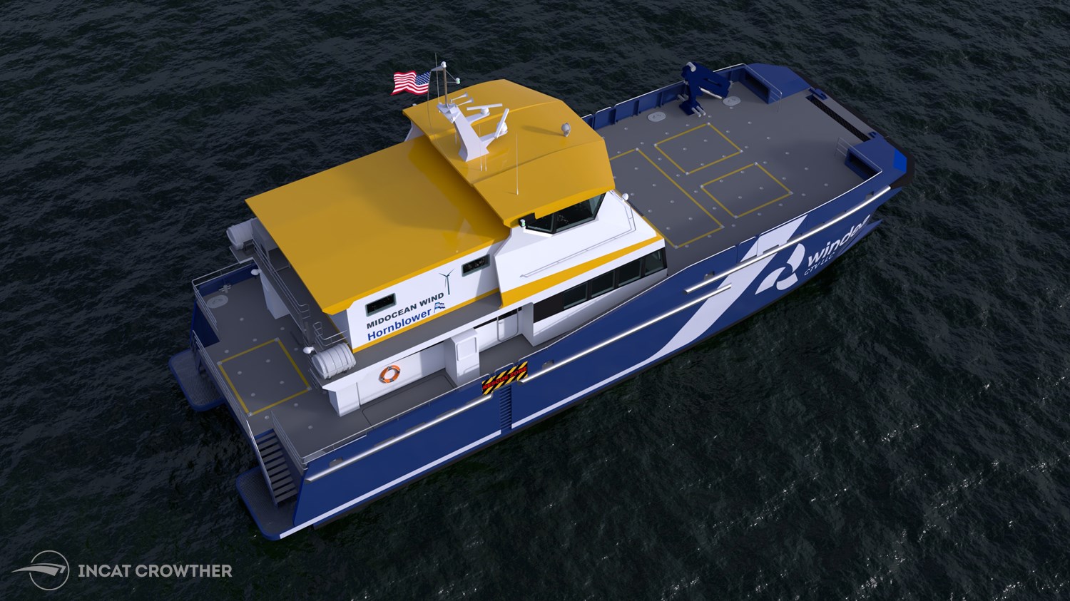 30m Catamaran CTV | Incat Crowther