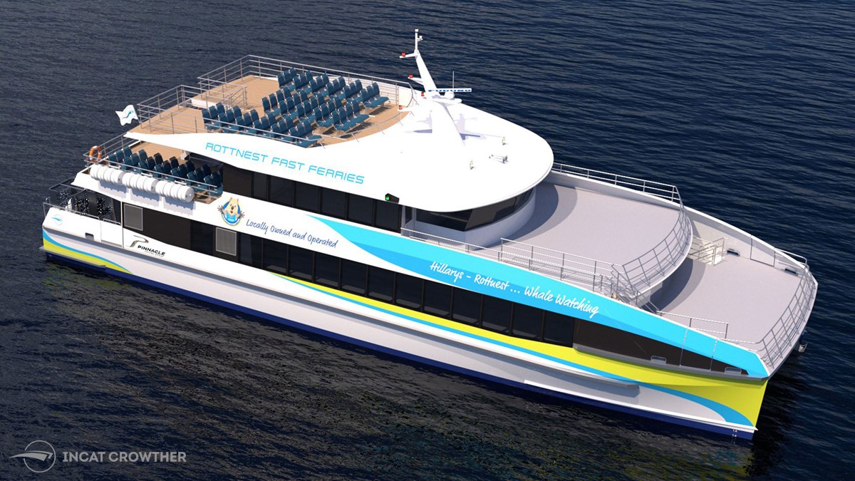 Rottnest Fast Ferries to Launch New Incat Crowther-designed Catamaran ...