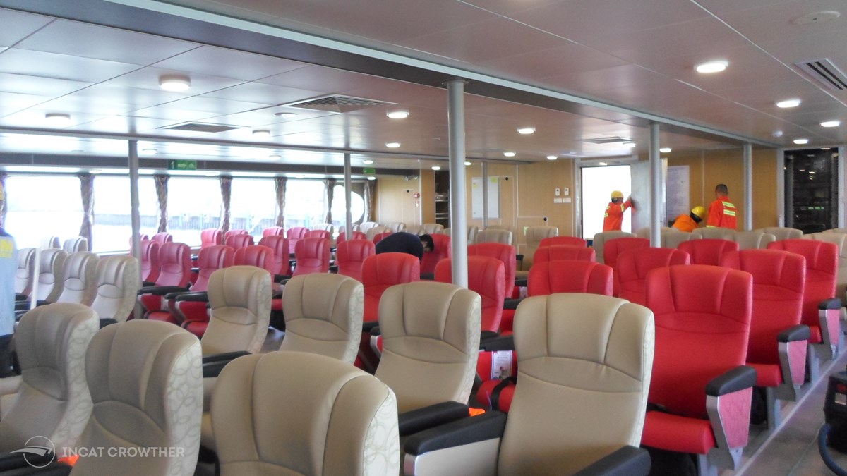 57m Catamaran Crew Boat Delivered | Incat Crowther