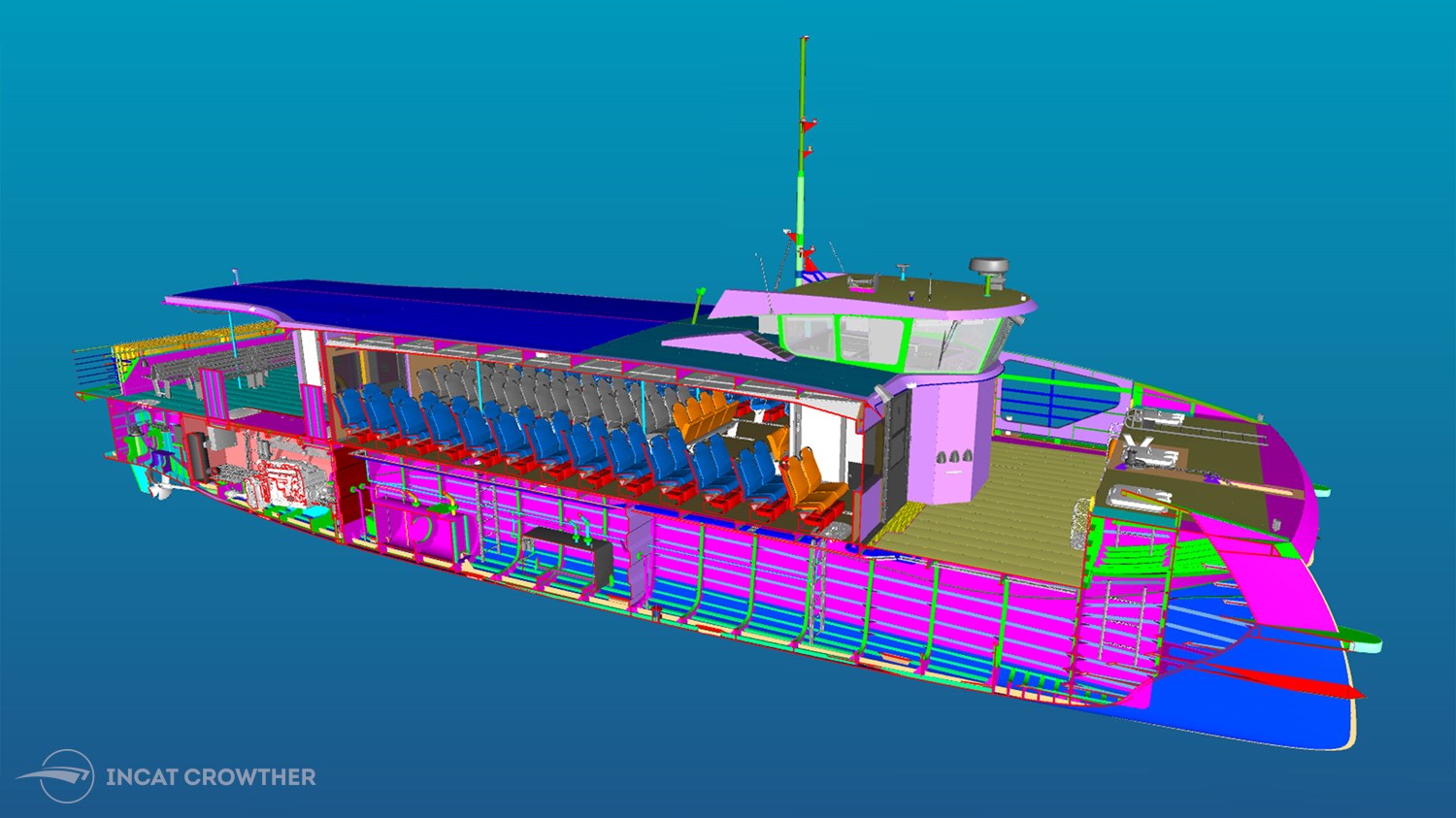 First Vessel in New Fleet of Next Generation Parramatta River Ferries ...