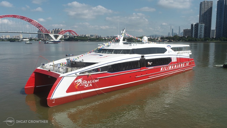 Twelfth High-Speed Ferry Designed by Incat Crowther for Tanzania’s Azam ...