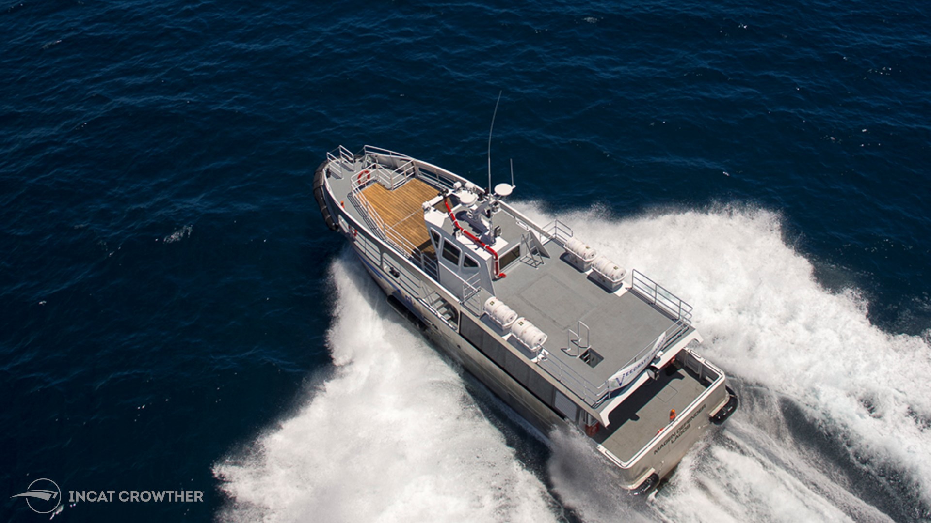 20m Monohull Crewboat | Incat Crowther