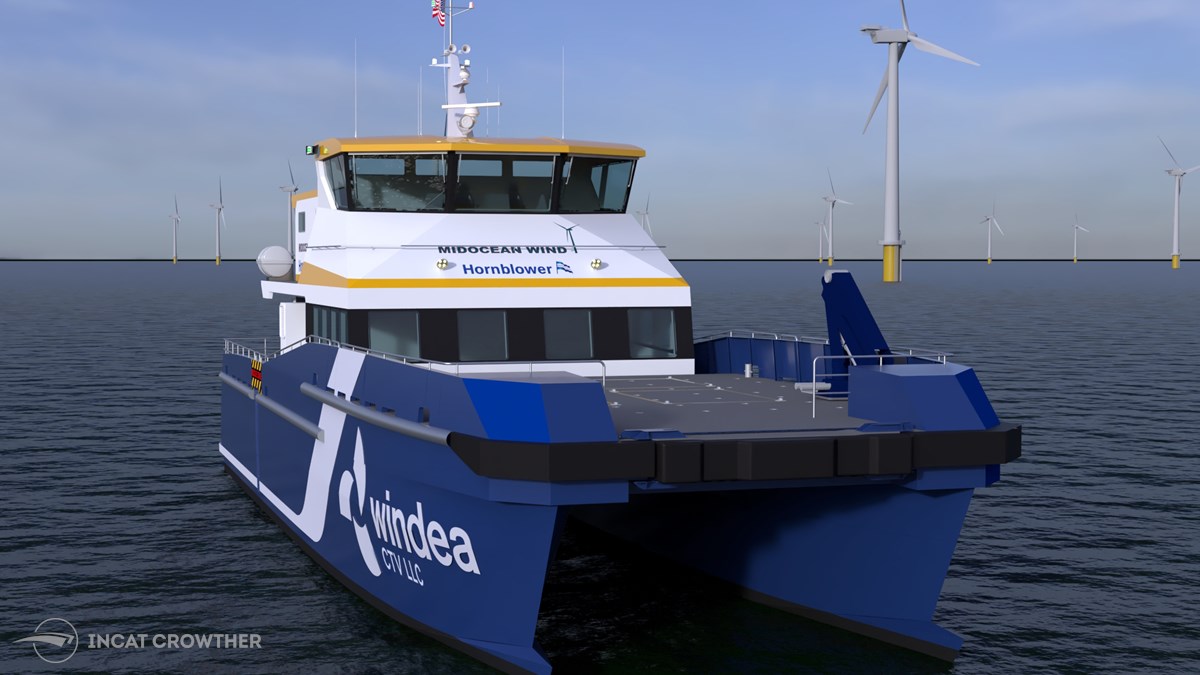 30m Catamaran CTV | Incat Crowther