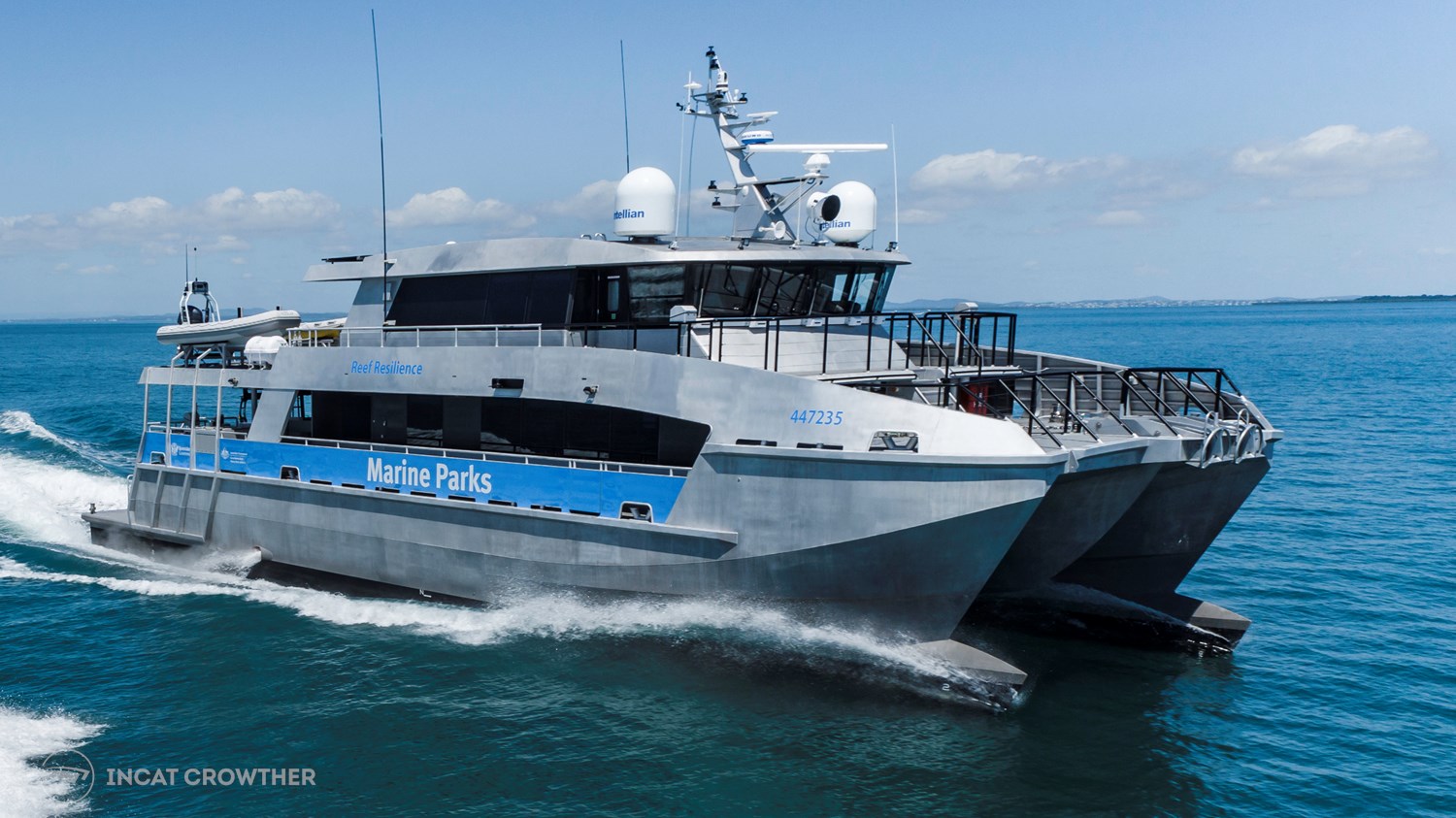 New Generation Patrol Boat to Protect the Great Barrier Reef | Incat ...
