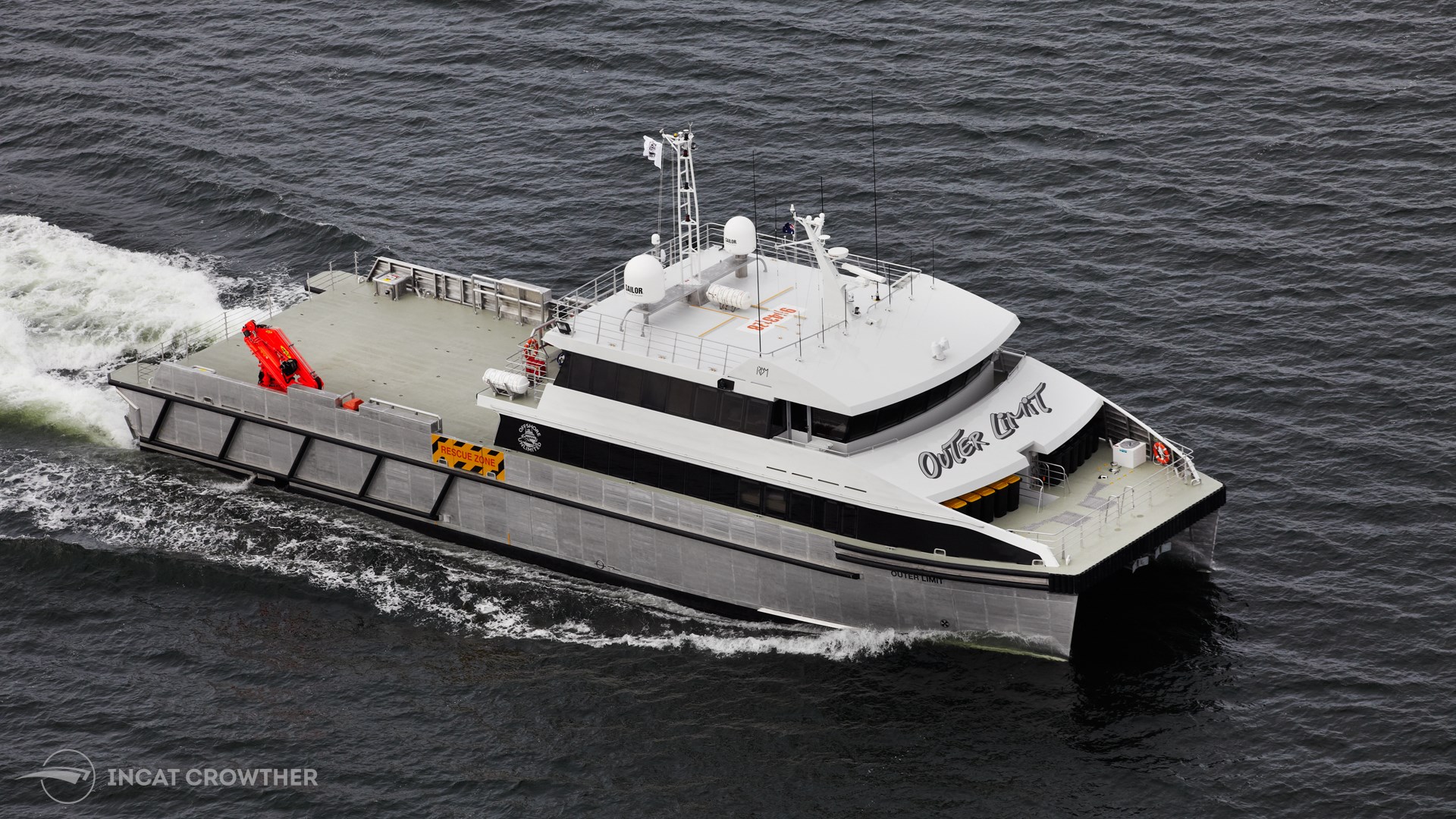 35m Catamaran Utility Vessel | Incat Crowther