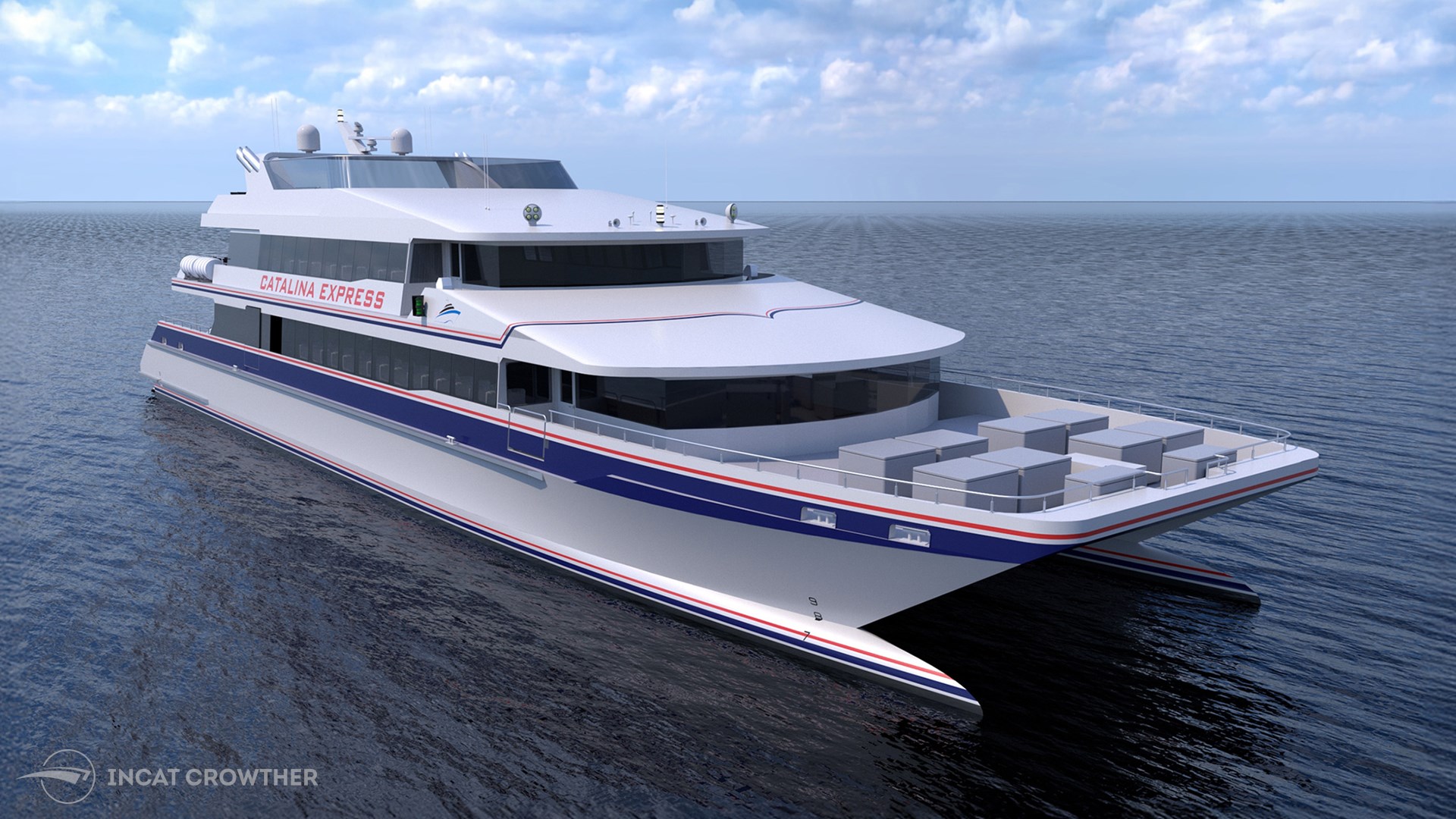 48m Catamaran Passenger Ferry | Incat Crowther