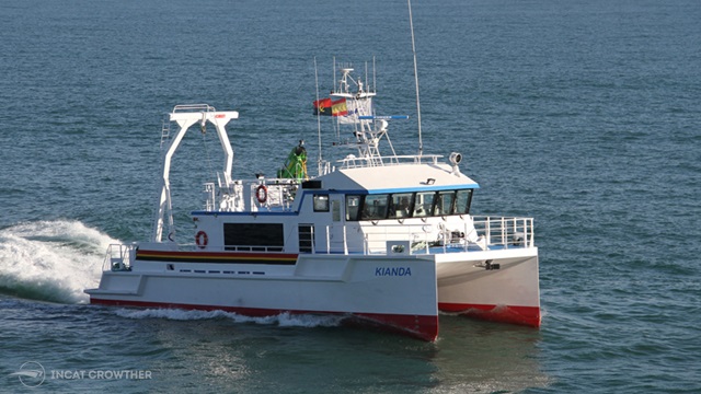 20m Catamaran Buoy Workboat | Incat Crowther