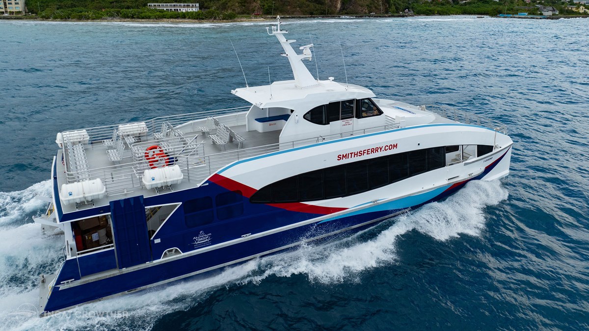 New Passenger Ferry for US Virgin Islands to British Virgin Islands ...