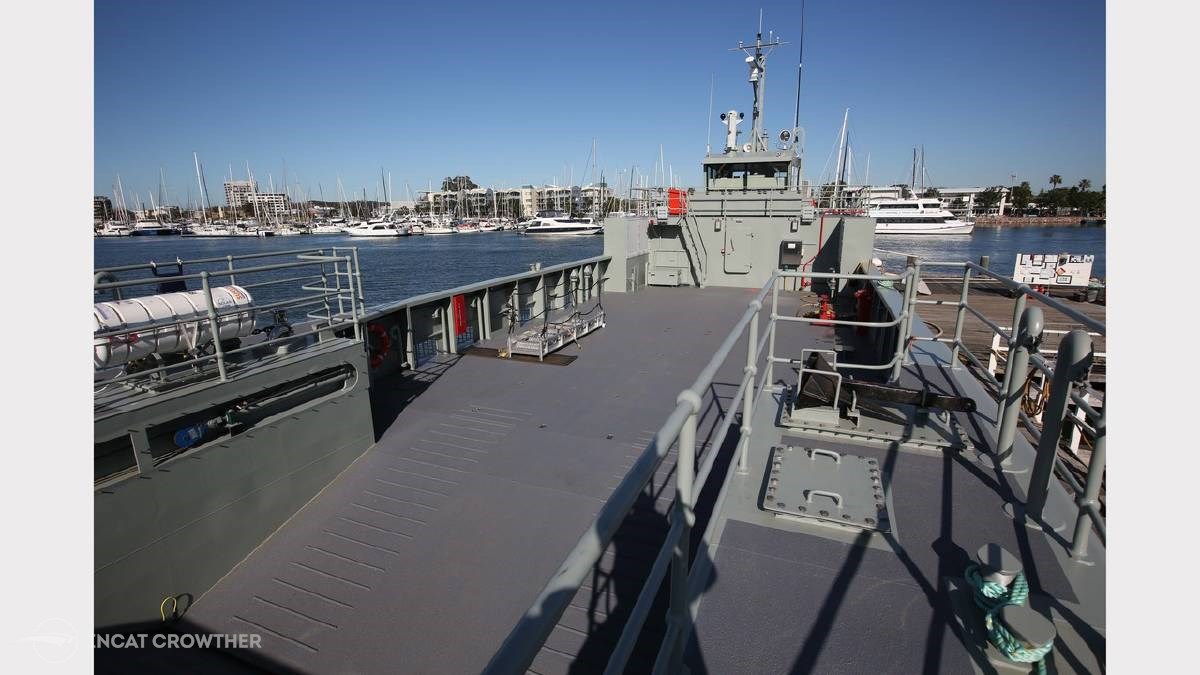 30m Monohull Landing Craft | Incat Crowther