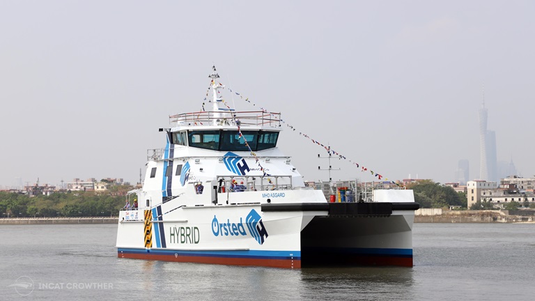 35m Catamaran CTV | Incat Crowther