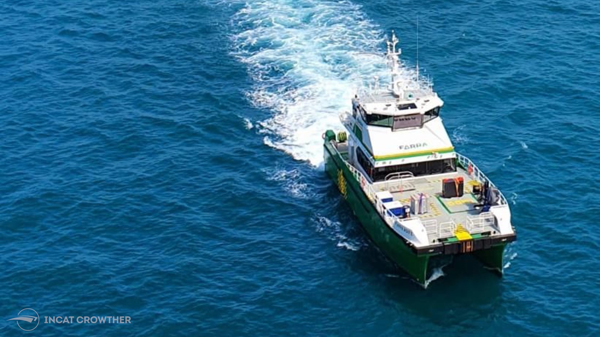 First Pair of WINDFLEX-27 Catamarans Hits the Water P3 | Incat Crowther