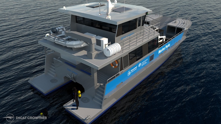 20m Catamaran Landing Craft | Incat Crowther