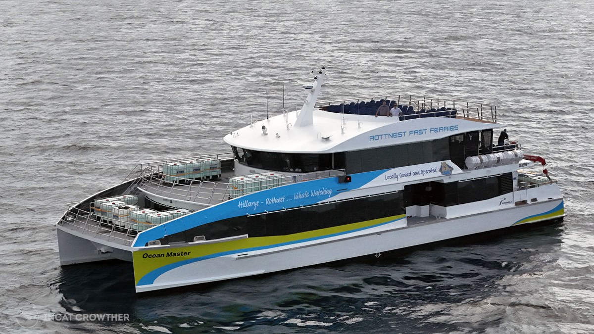 New Fast Ferry Ready for Peak Tourist Season in Australia Less Than One ...