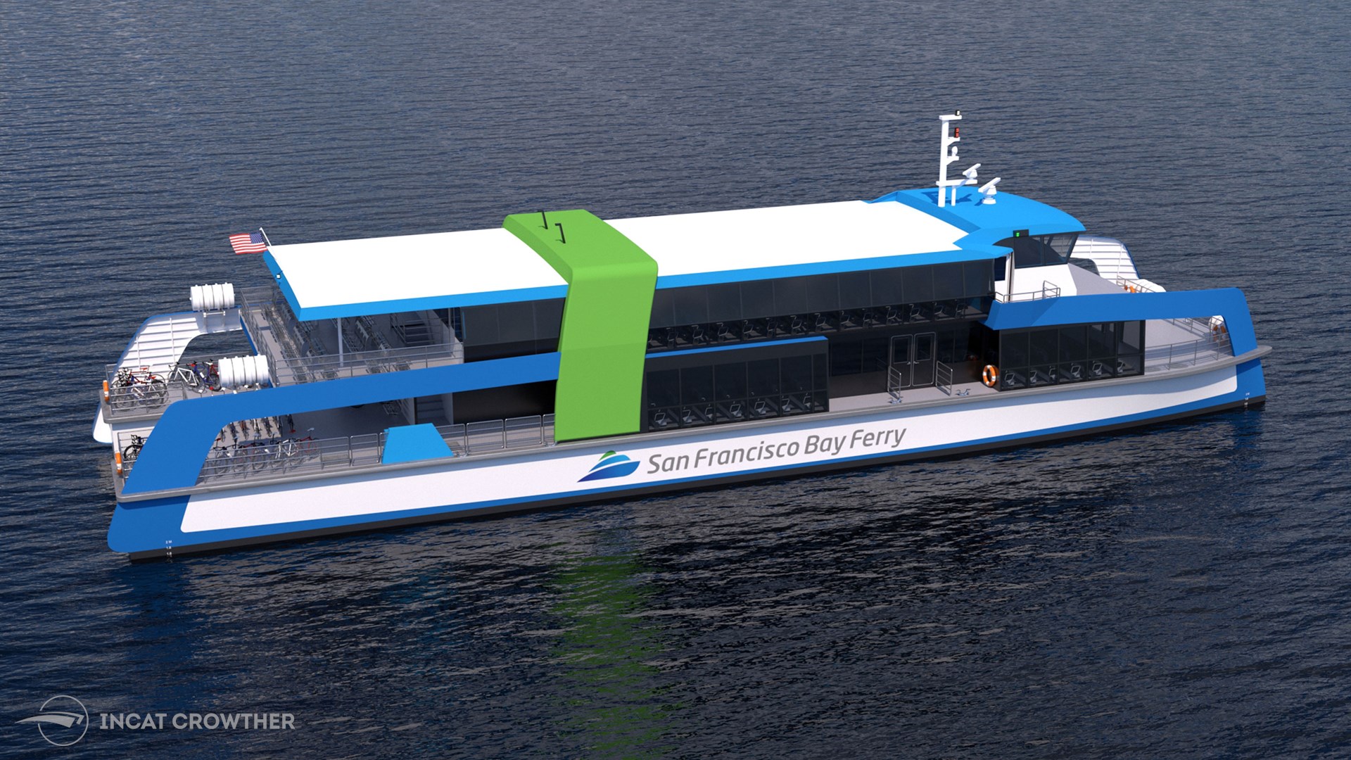 New Electric Ferries for San Francisco Bay Ferry to be Designed by ...