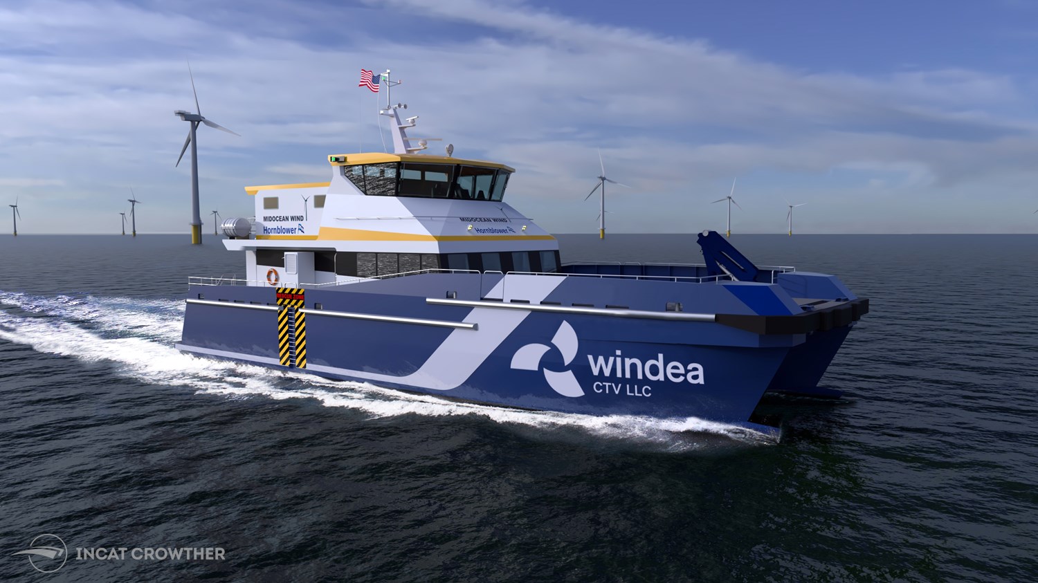 30m Catamaran CTV | Incat Crowther