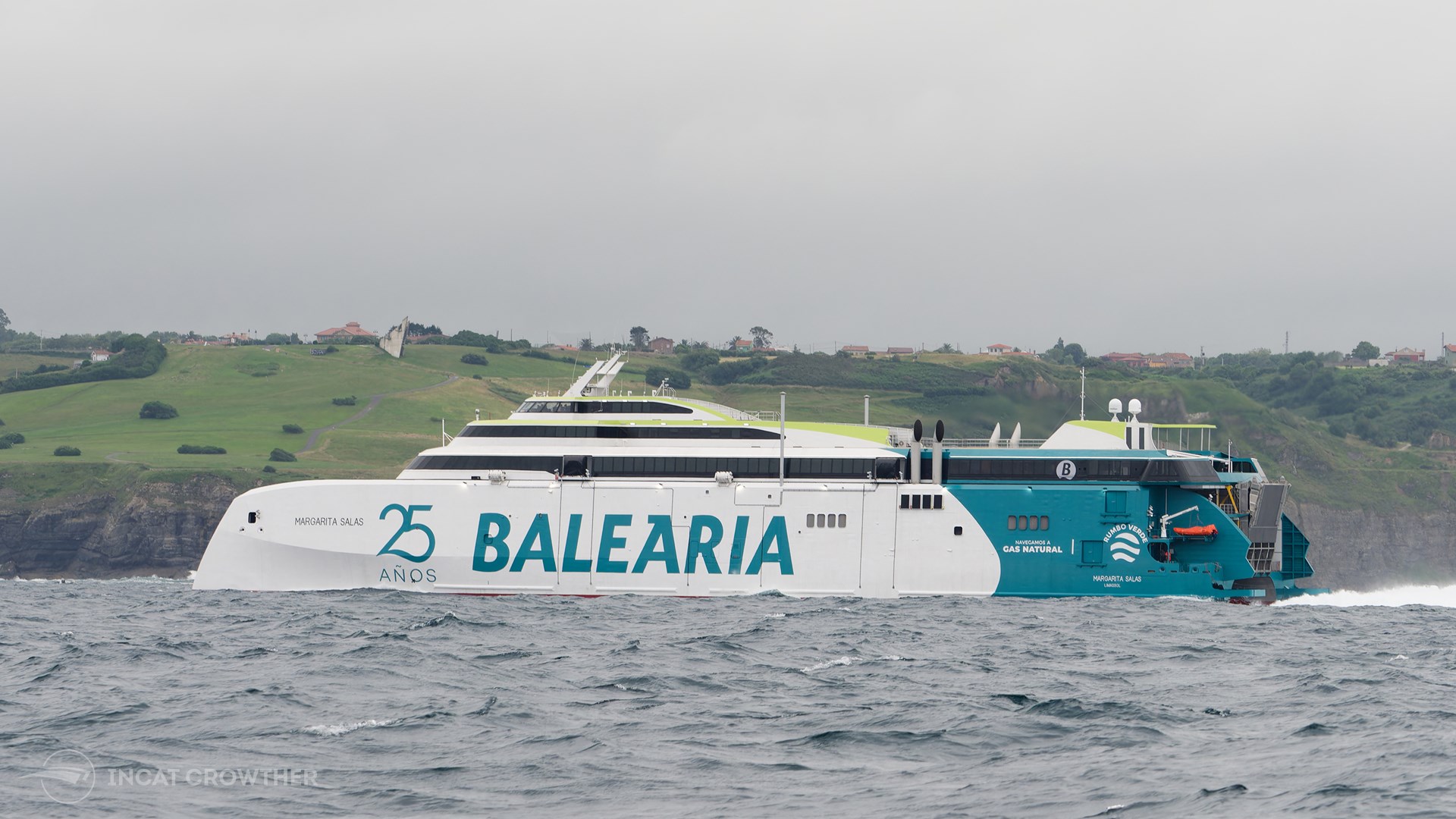 Second New Dual-Fuel Fast Ro-Pax Ferry to Enter Service for Balearia ... Second New Dual-Fuel Fast Ro-Pax Ferry to Enter Service for Balearia ...