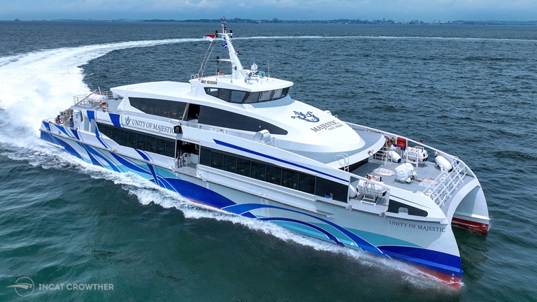 Majestic Fast Ferry Fleet Expands With Delivery of Two Second ...