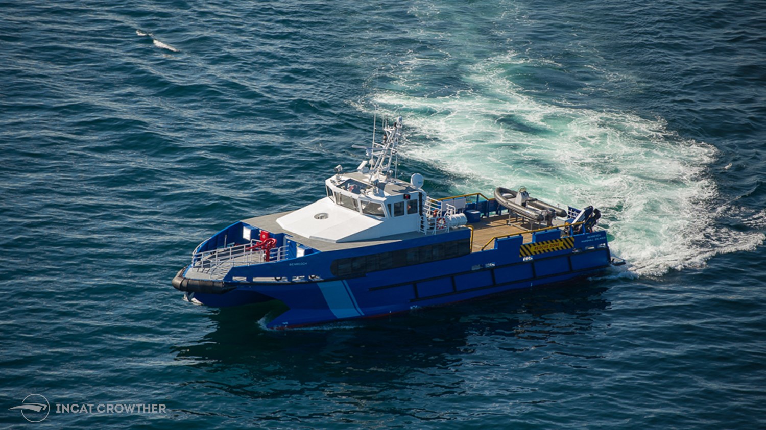 30m Wave Piercing Catamaran Utility Craft | Incat Crowther