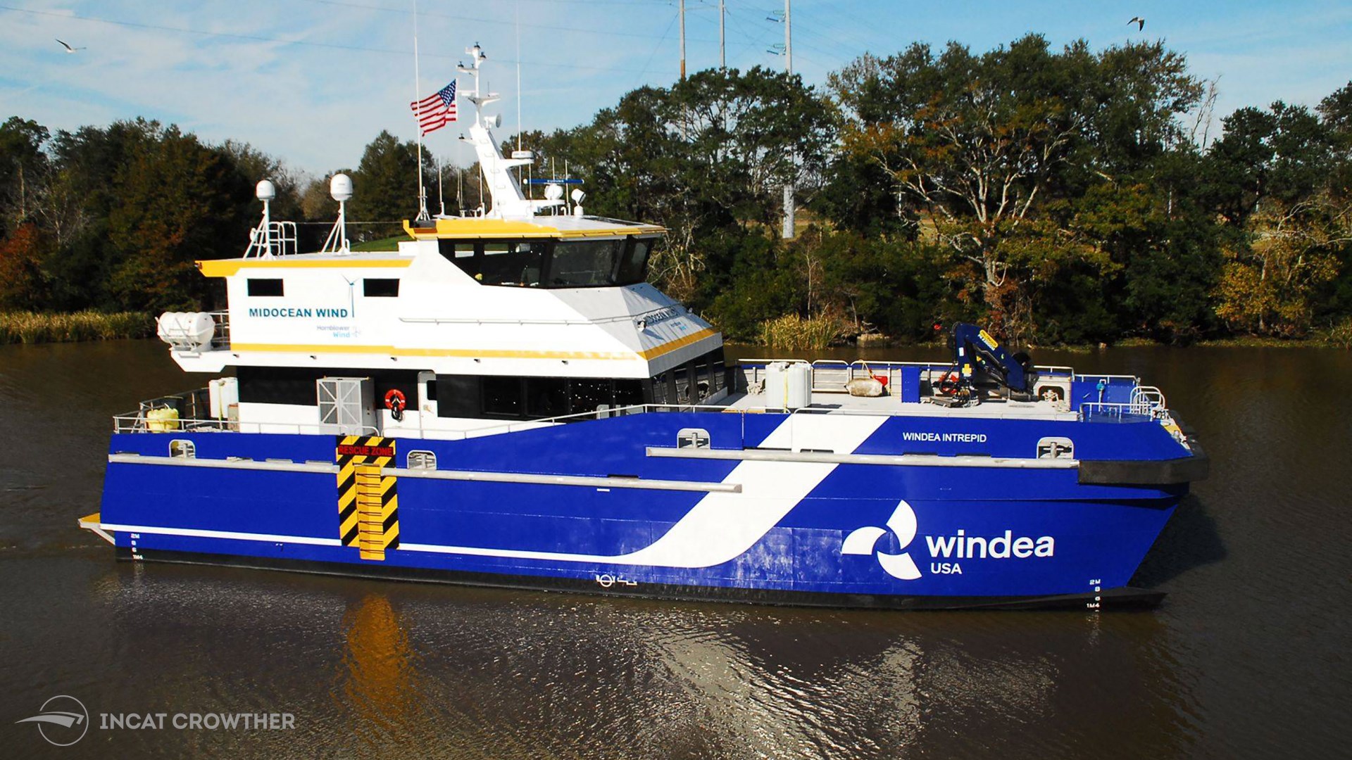 30m Catamaran CTV | Incat Crowther