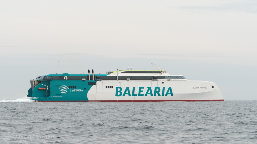 123m Catamaran Ro-Pax Ferry | Incat Crowther