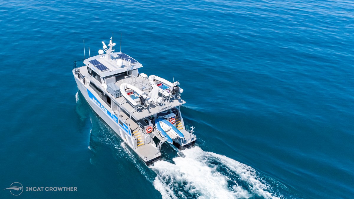 17m Catamaran Work Boat | Incat Crowther