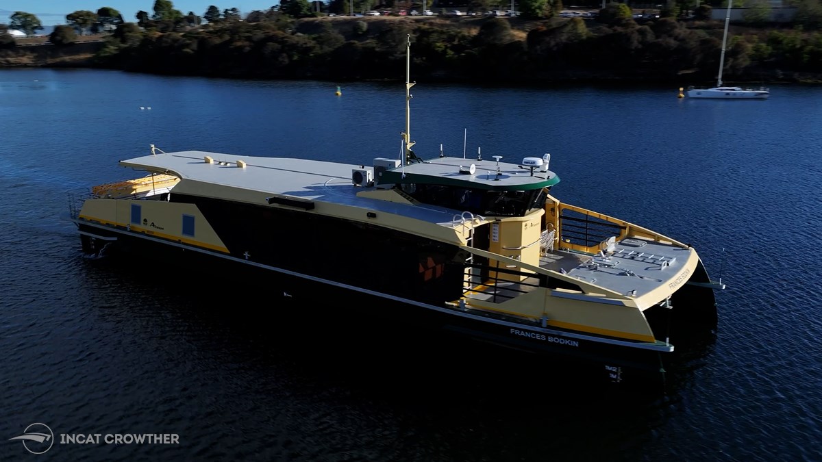 First Vessel in New Fleet of Next Generation Parramatta River Ferries ...
