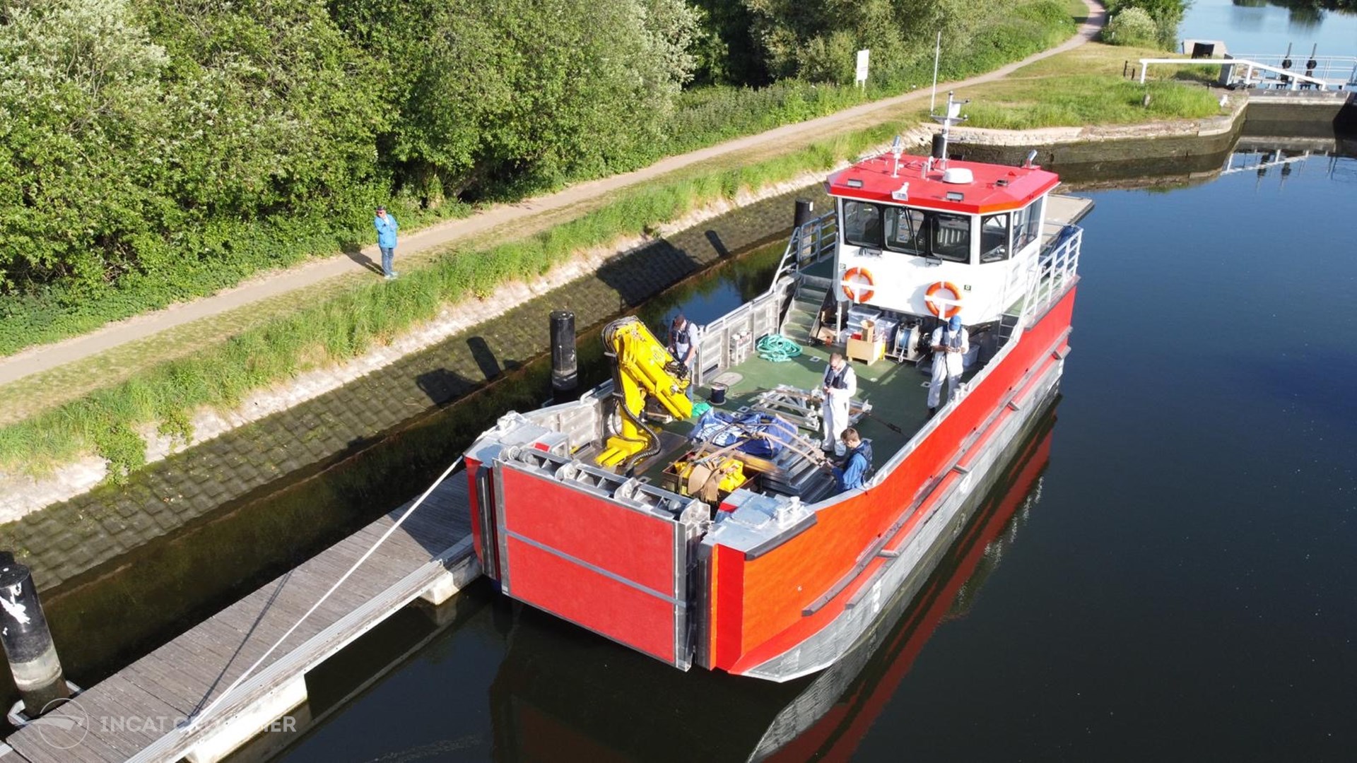 14m Monohull Landing Craft | Incat Crowther