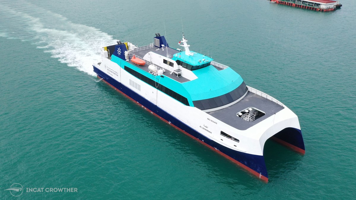 56m Catamaran Ro-Pax Ferry | Incat Crowther