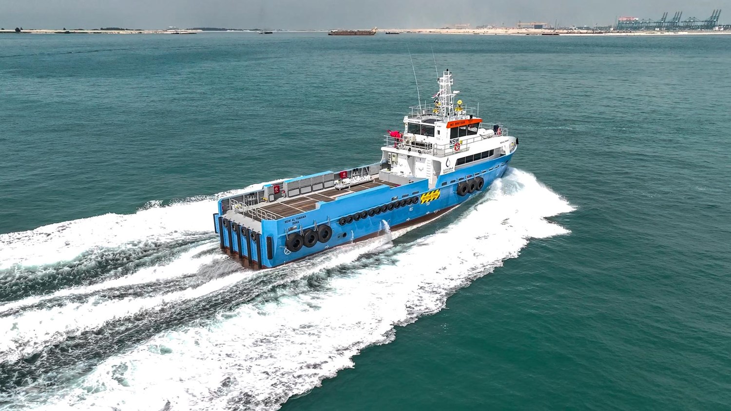 First of Three New Crew Boats Launched for Nakilat Svitzer Wijsmuller ...