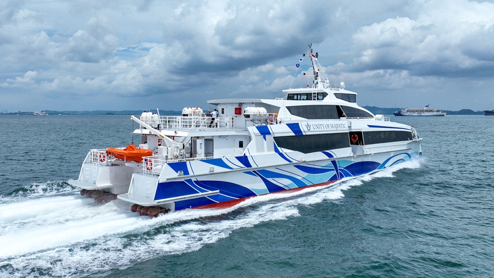 Majestic Fast Ferry Fleet Expands With Delivery of Two Second ...