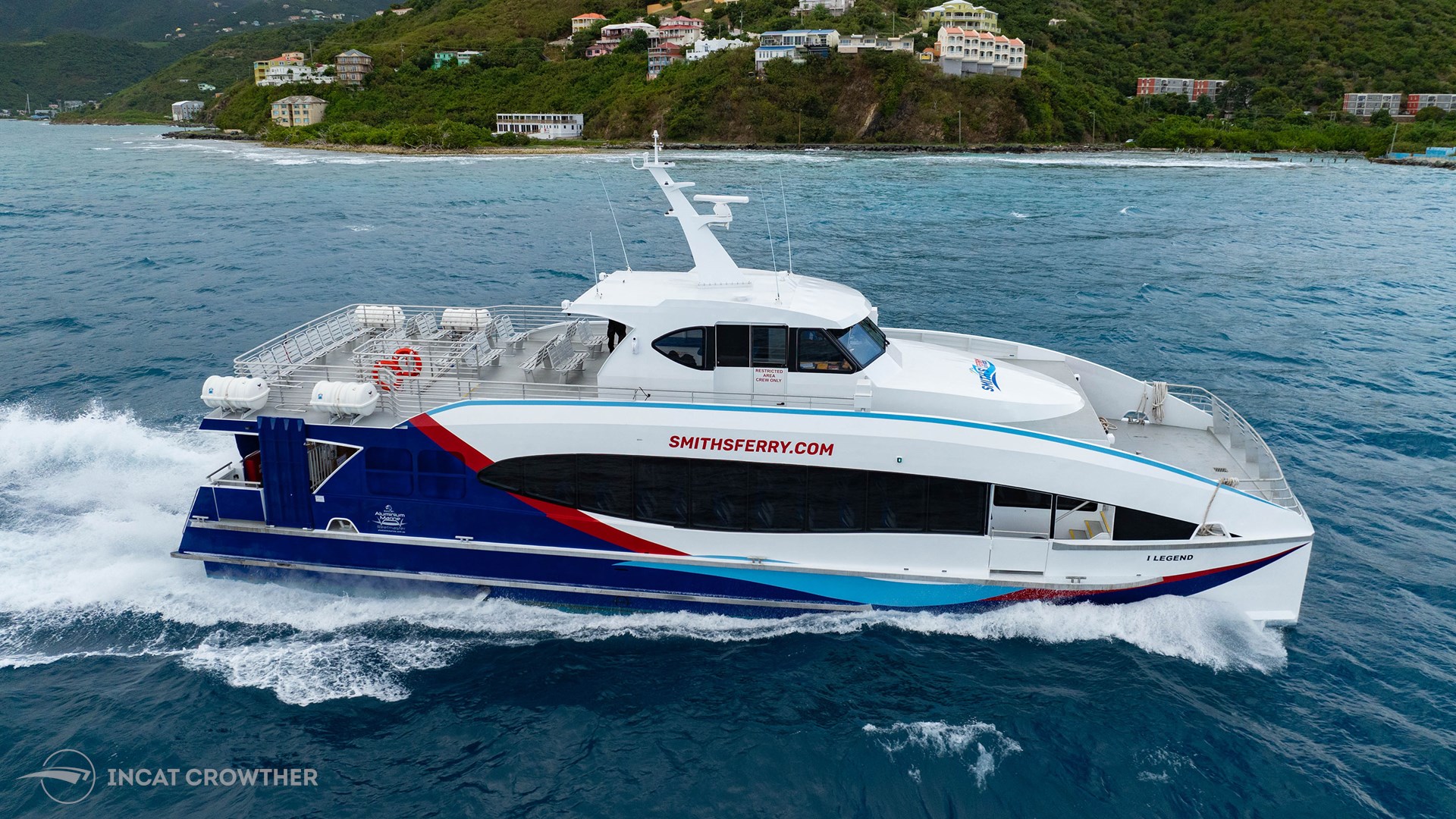 New Passenger Ferry for US Virgin Islands to British Virgin Islands ...