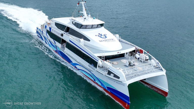 Majestic Fast Ferry Fleet Expands With Delivery of Two Second ...