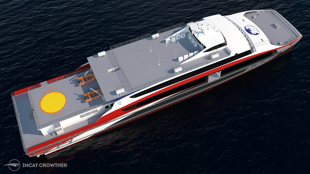 65m Catamaran Passenger Ferry | Incat Crowther