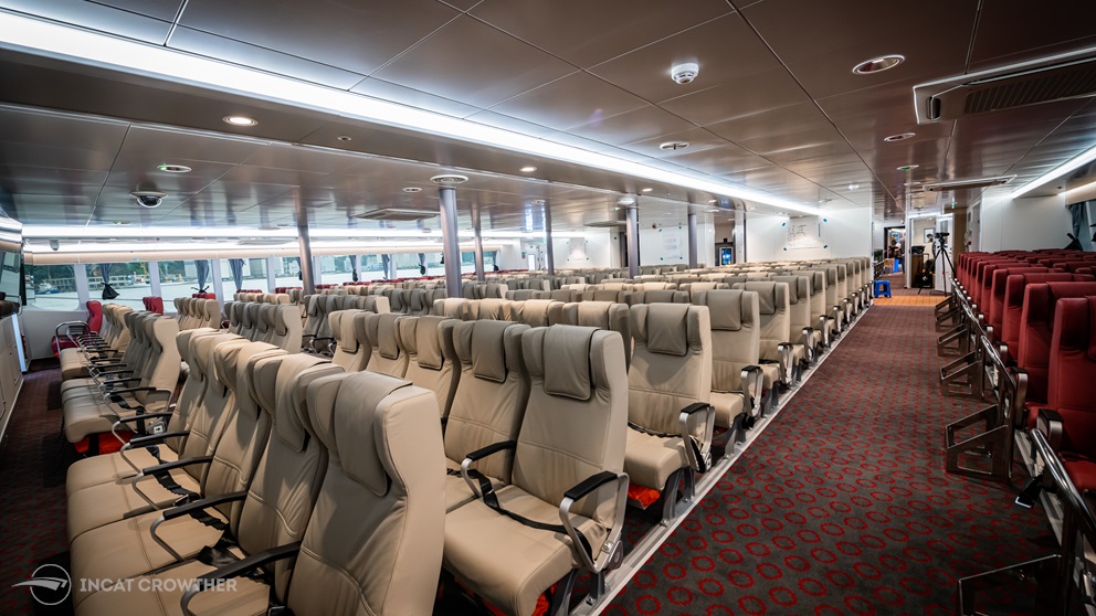 SOUTH KOREA-BUILT 41-KNOT INCAT CROWTHER FERRY DELIVERED | Incat Crowther