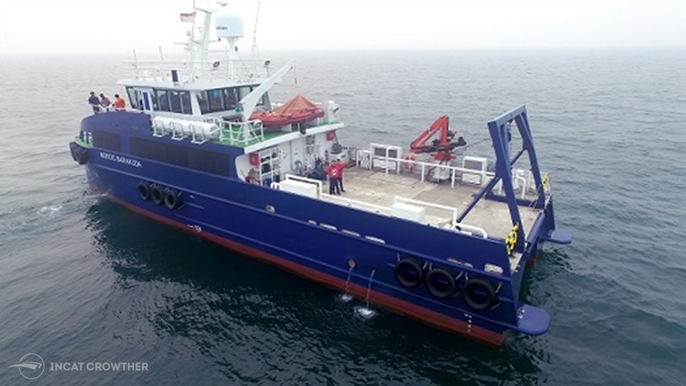 30m Catamaran Utility Vessel | Incat Crowther