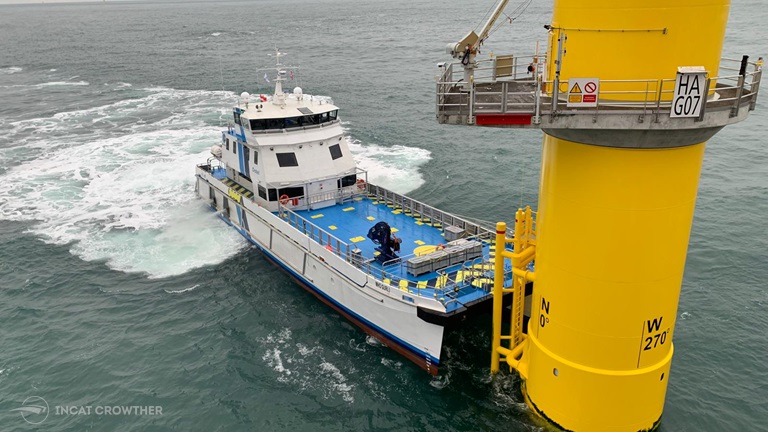 MH-O & Co 39m Multipurpose Crew Transfer Vessel (CTV) delivered | Incat ...