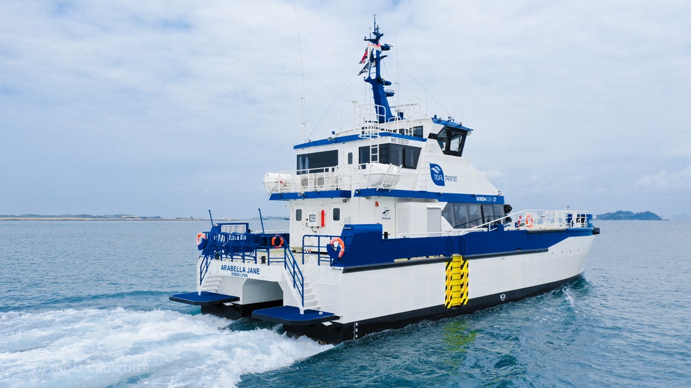27m Catamaran Wind Farm Service Vessel | Incat Crowther