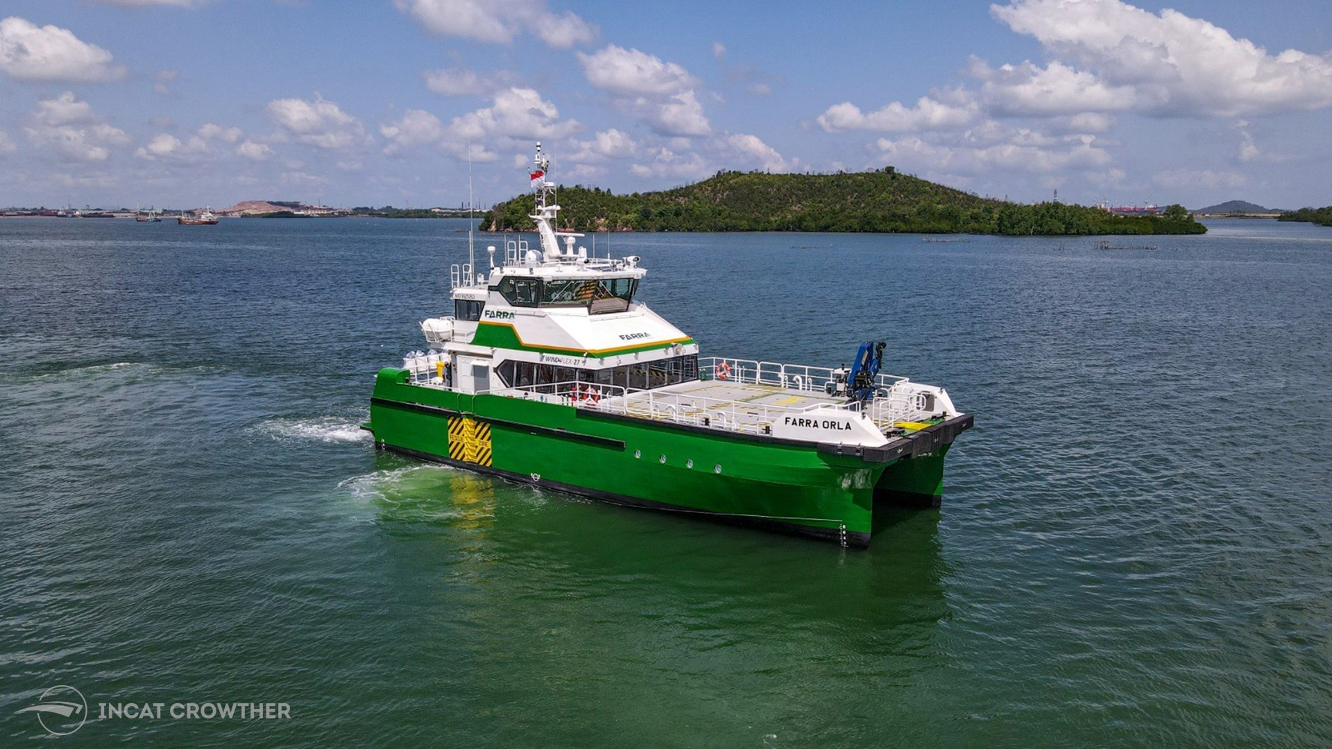 27m Catamaran Wind Farm Service Vessel | Incat Crowther