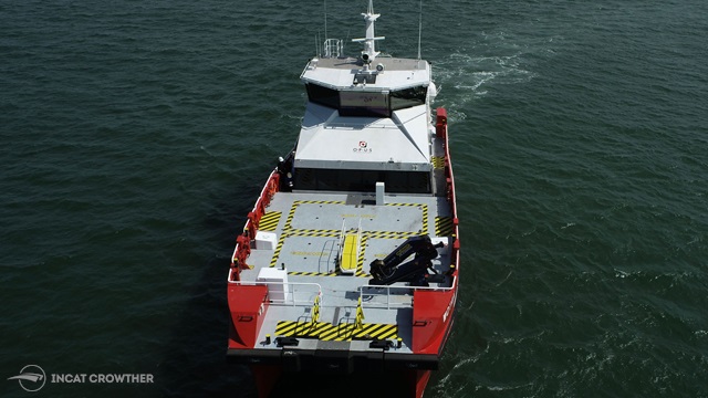 27m Catamaran Wind Farm Service Vessel | Incat Crowther