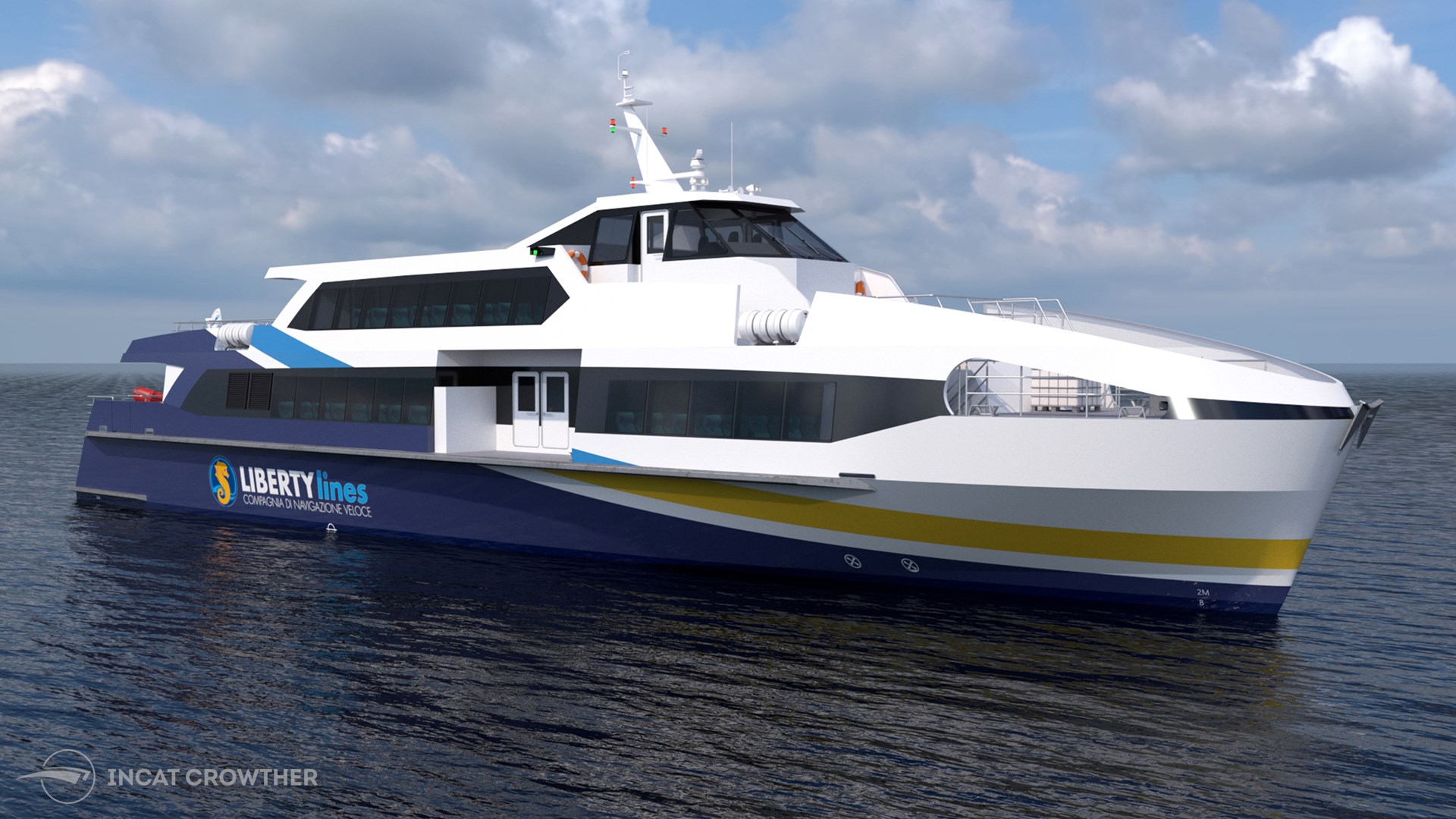 38m Monohull Passenger Ferry | Incat Crowther