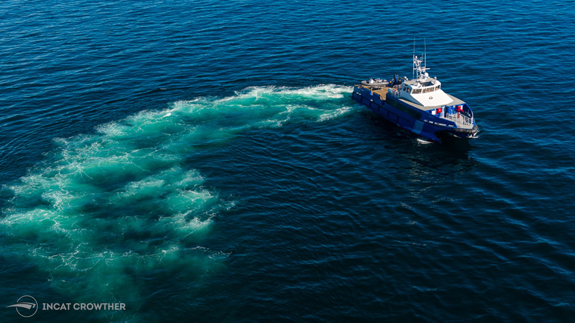 30m Wave Piercing Catamaran Utility Craft | Incat Crowther