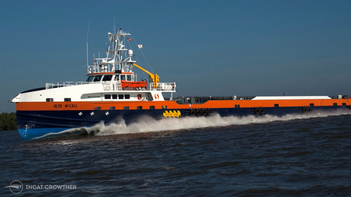 Second Very Fast Offshore Support Vessel Delivered | Incat Crowther