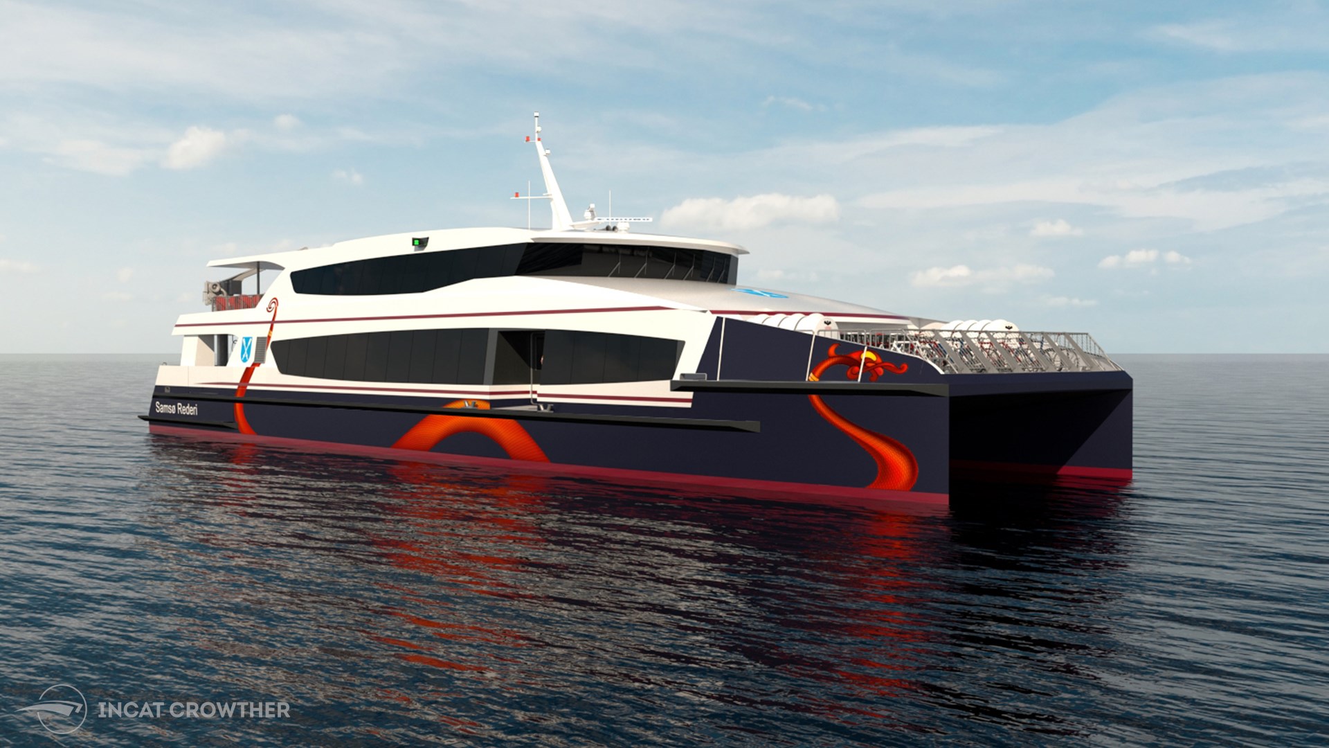 35m Catamaran Passenger Ferry | Incat Crowther