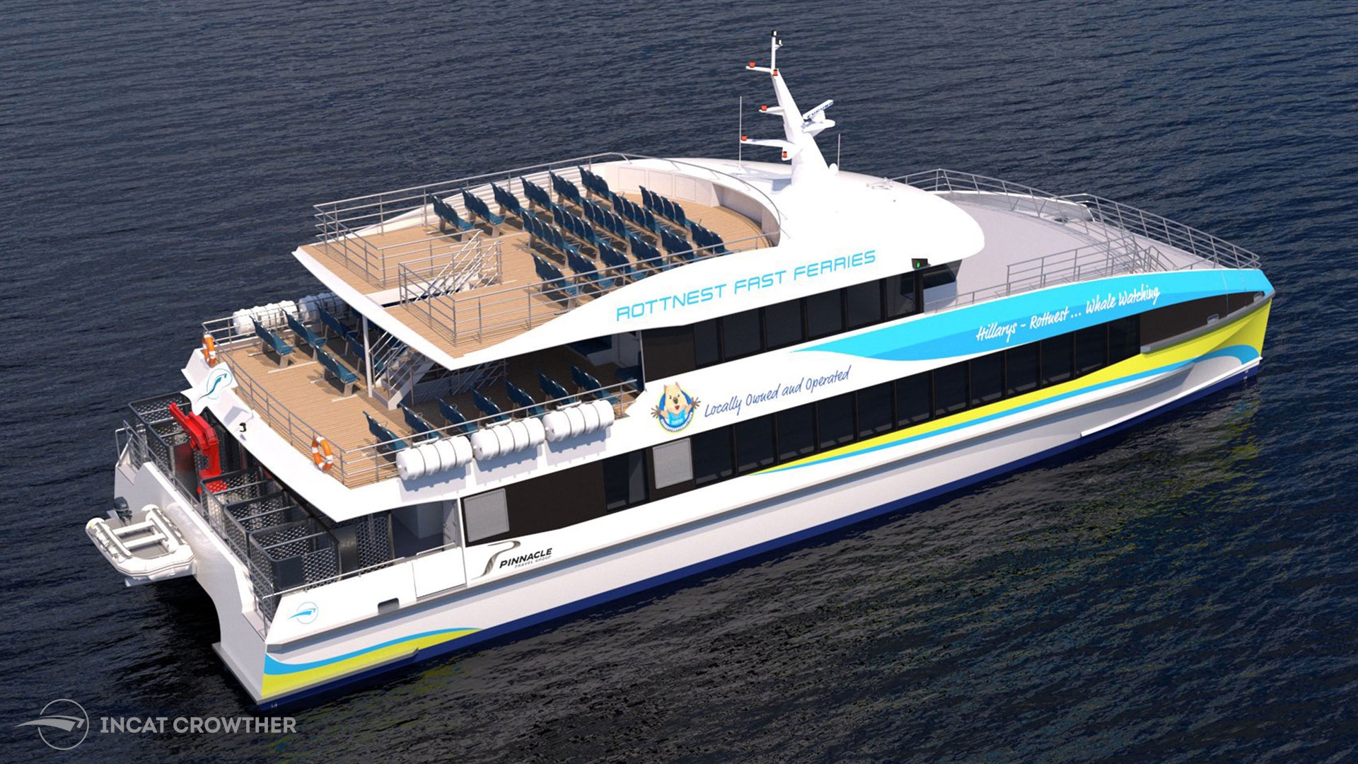 Rottnest Fast Ferries to Launch New Incat Crowther-designed Catamaran ...