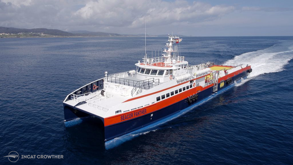 Next Generation SEACOR CrewZer Catamarans in Service | Incat Crowther