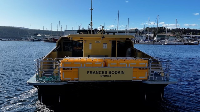 First Vessel in New Fleet of Next Generation Parramatta River Ferries ...