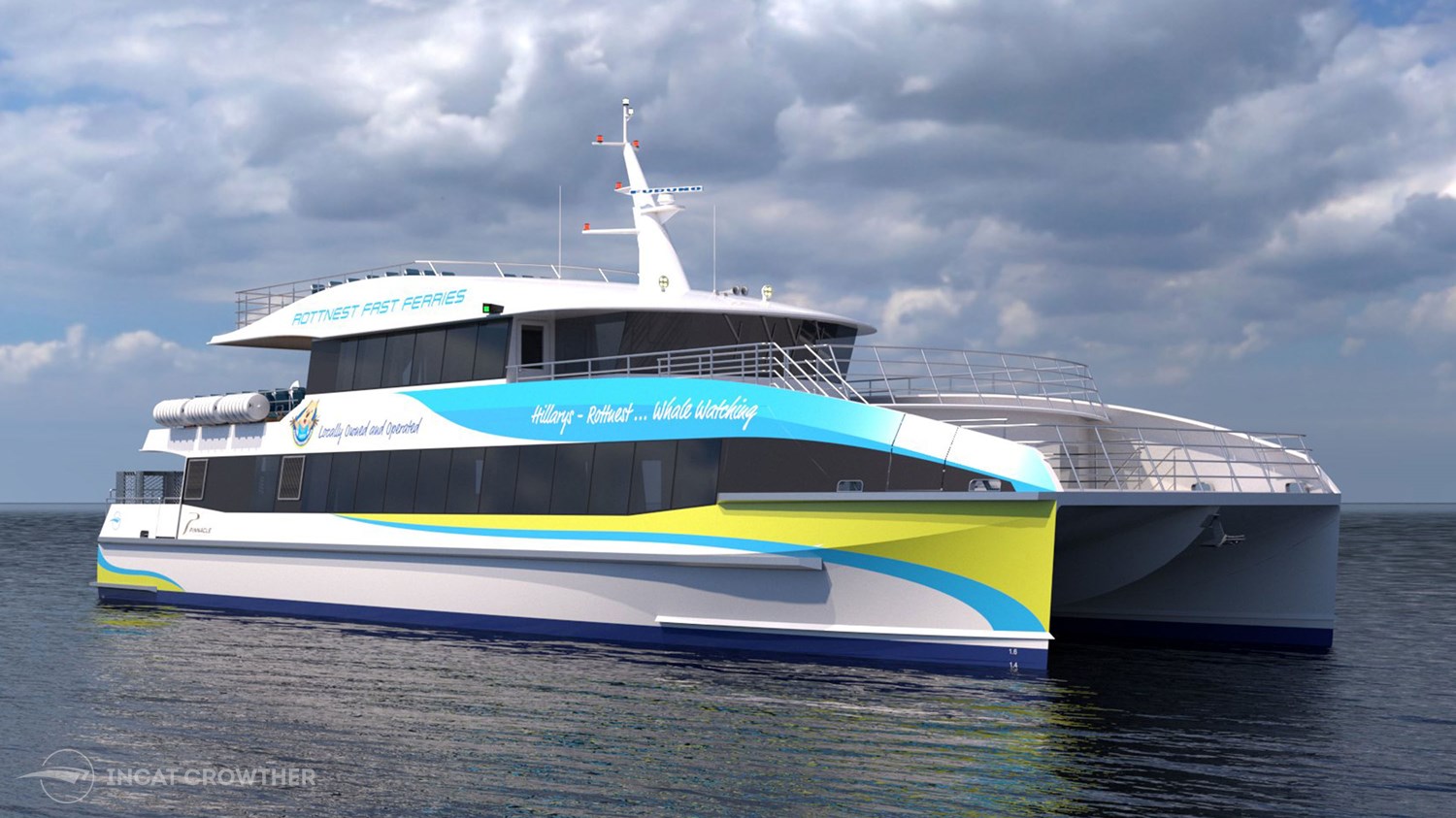 Rottnest Fast Ferries to Launch New Incat Crowther-designed Catamaran ...