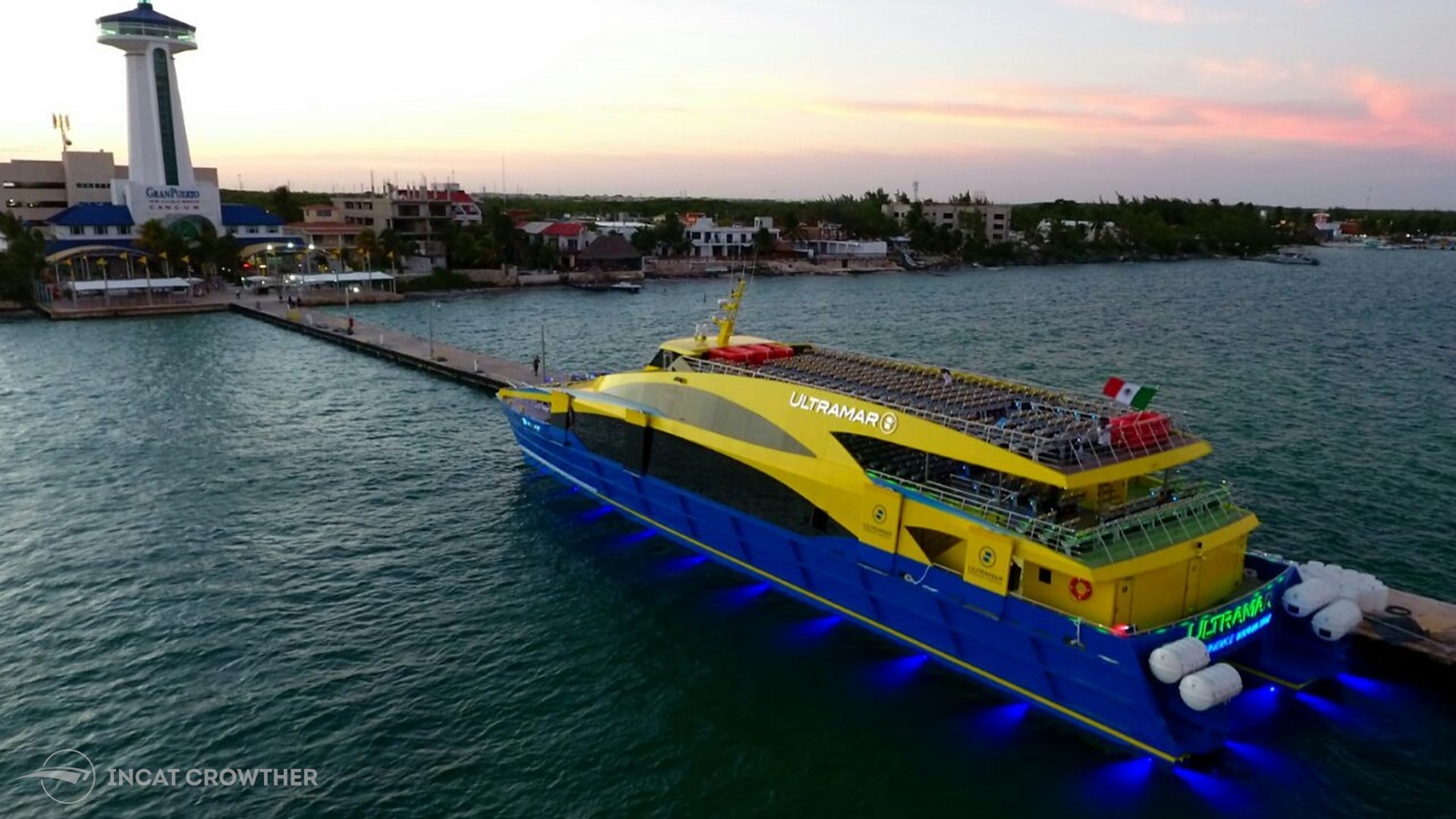 Ultramar take delivery of second high-end 48m catamaran ferry | Incat ...